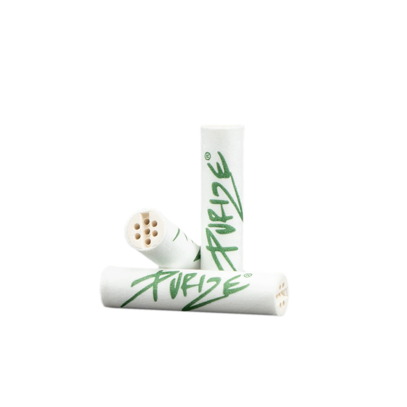 50 PURIZE® XTRA Slim Size activated charcoal filter | coconut-based